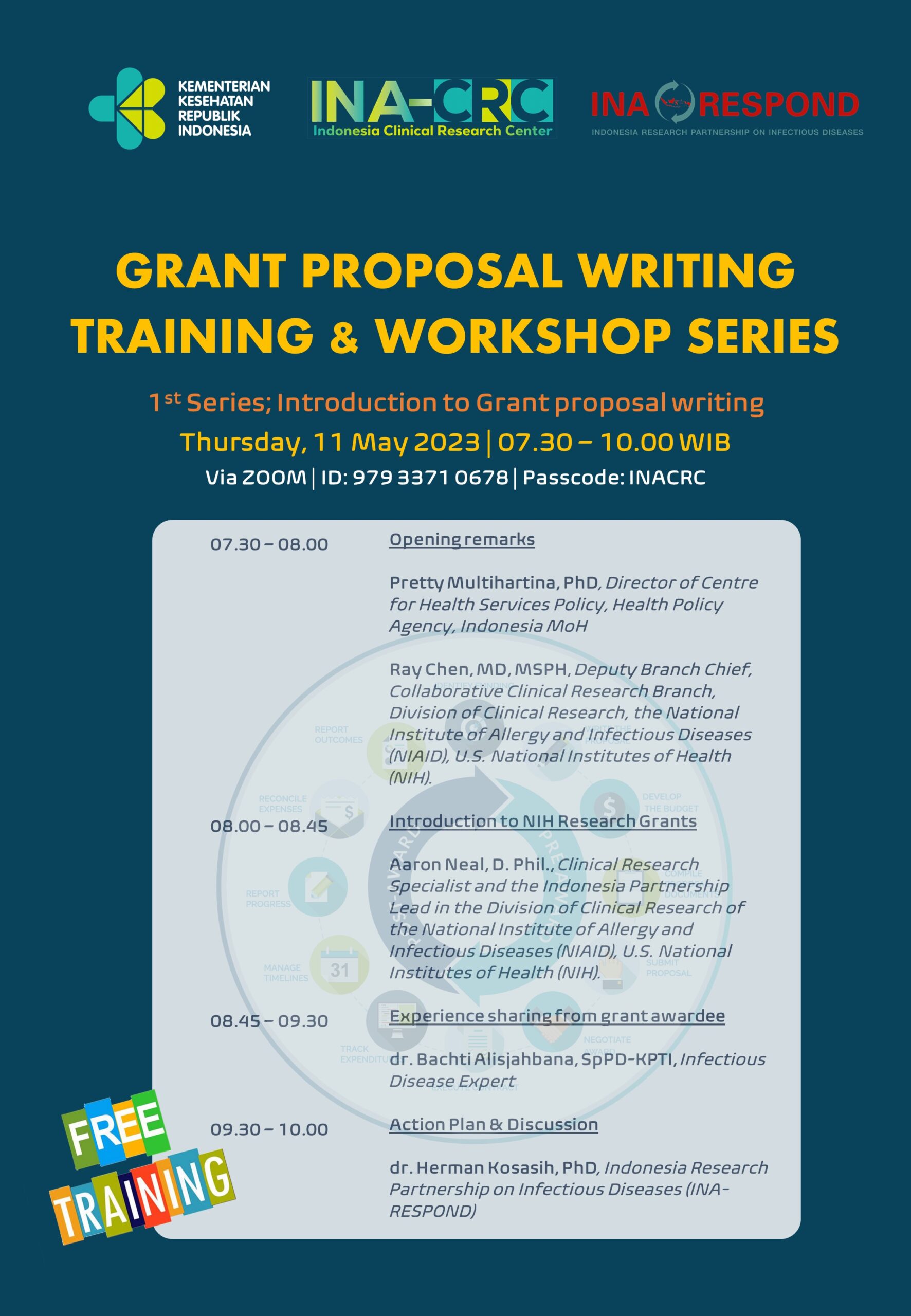 GRANT PROPOSAL WRITING TRAINING & WORKSHOP SERIES – KEMENKES-NIH/NIAID ...